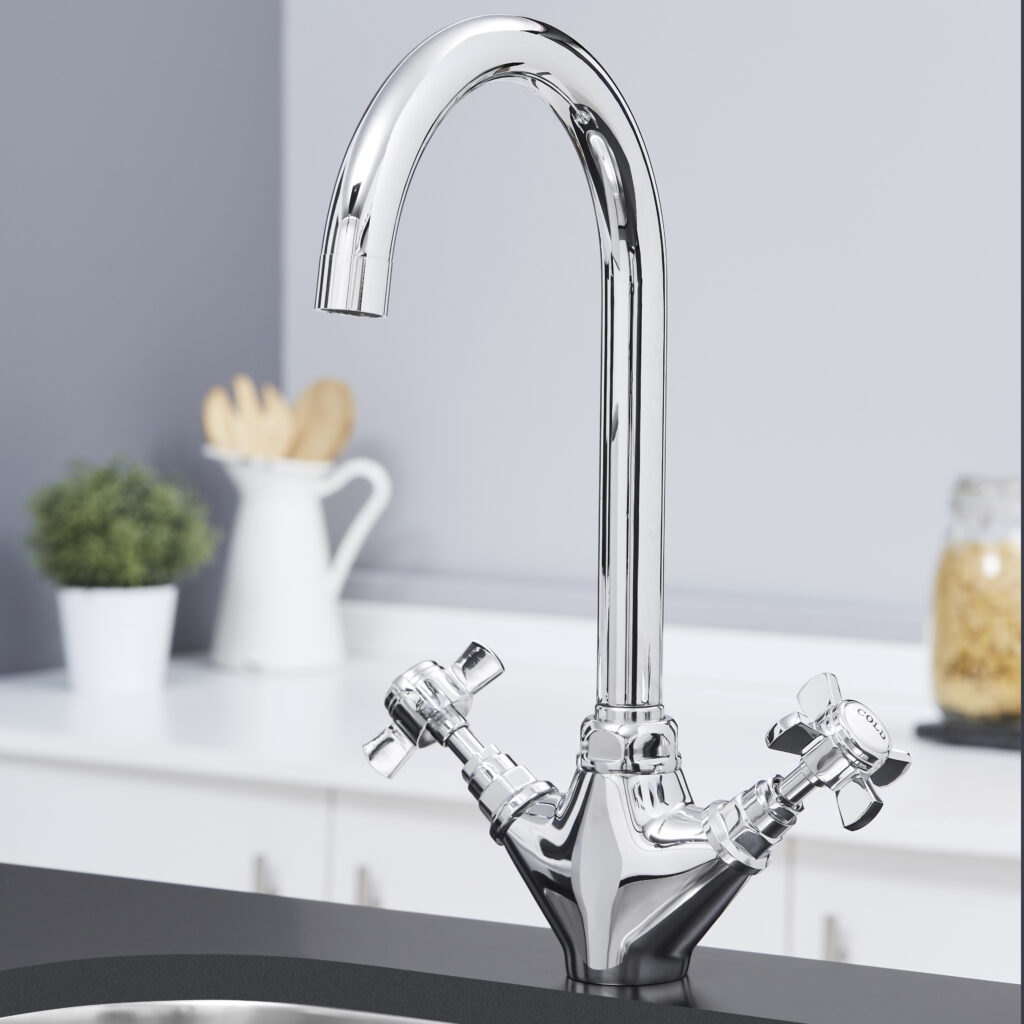 Palermo Kitchen Tap - Chrome - Ripple Taps